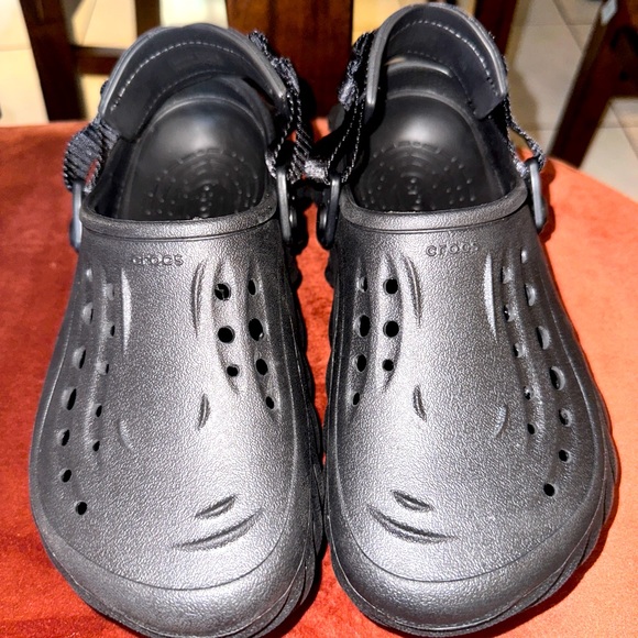 CROCS | Shoes | Black New Wo Tags Echo Clog Crocs | Poshmark